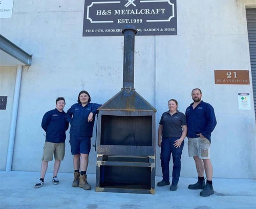 Outdoor Fireplace | H&S Metalcraft