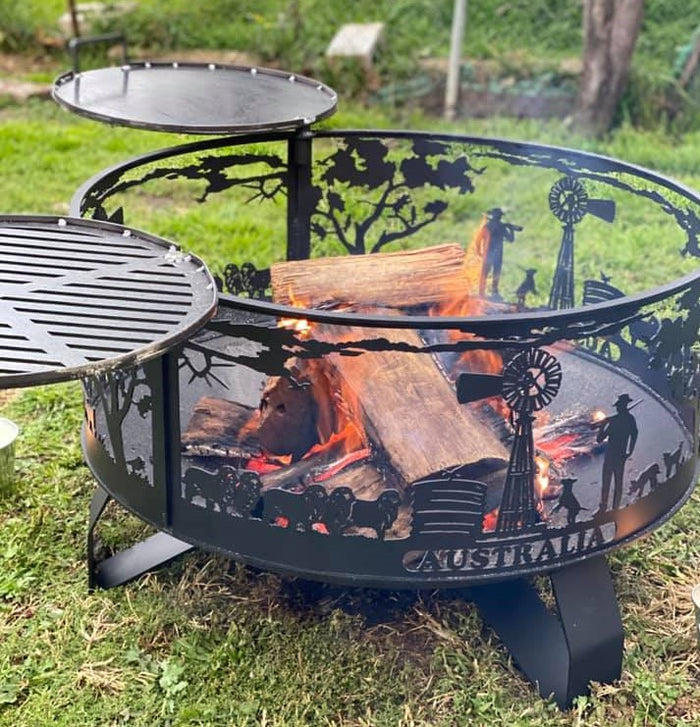 Custom Firepits Made in Australia | H&S Metalcraft