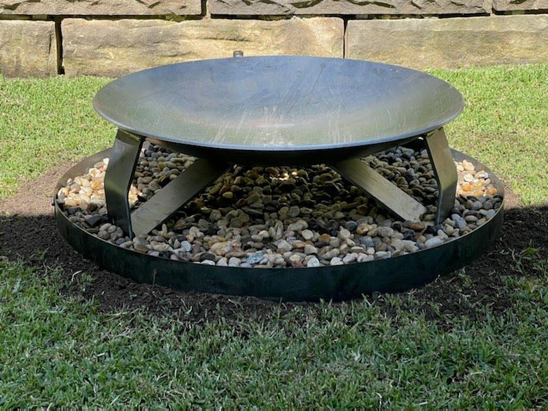 Eternity Brazier Firepit 80cm 8mm Thick | H&S Metalcraft