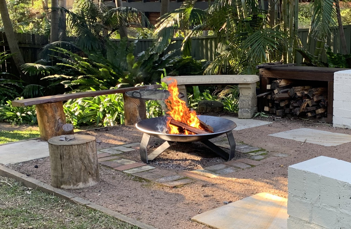 Eternity Brazier Firepit 80cm 8mm Thick | H&S Metalcraft
